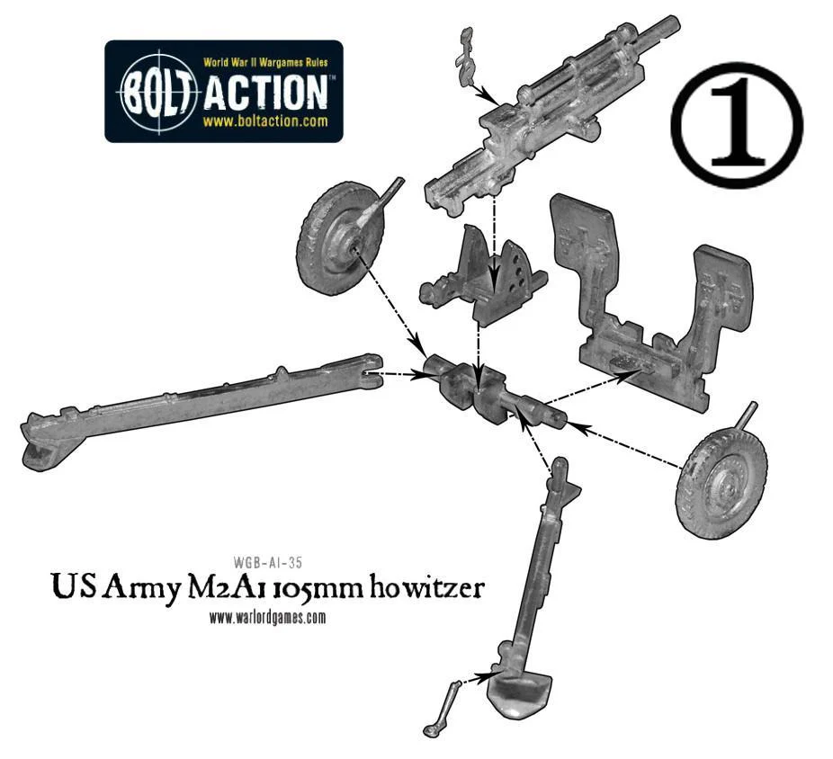 US Army M2A1 105mm howitzer – Dragon's Lair